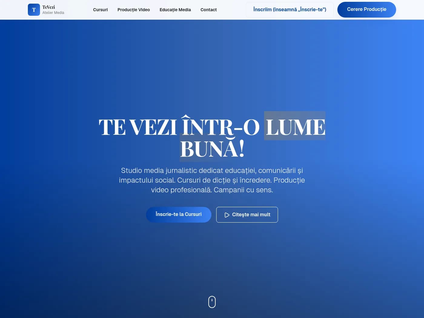 TeVezi Atelier Media Site