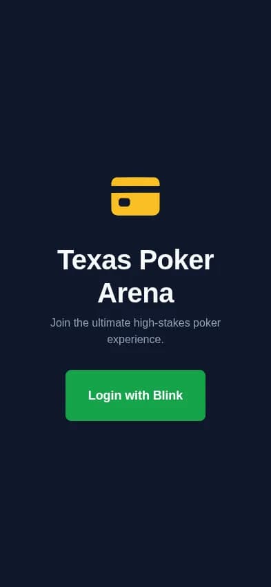 Texas Poker Arena