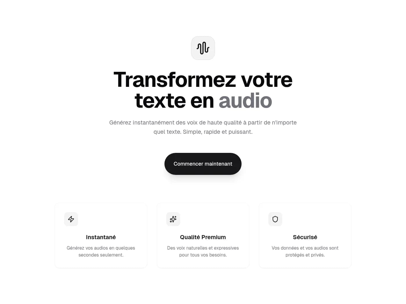 Text2Audio Generator