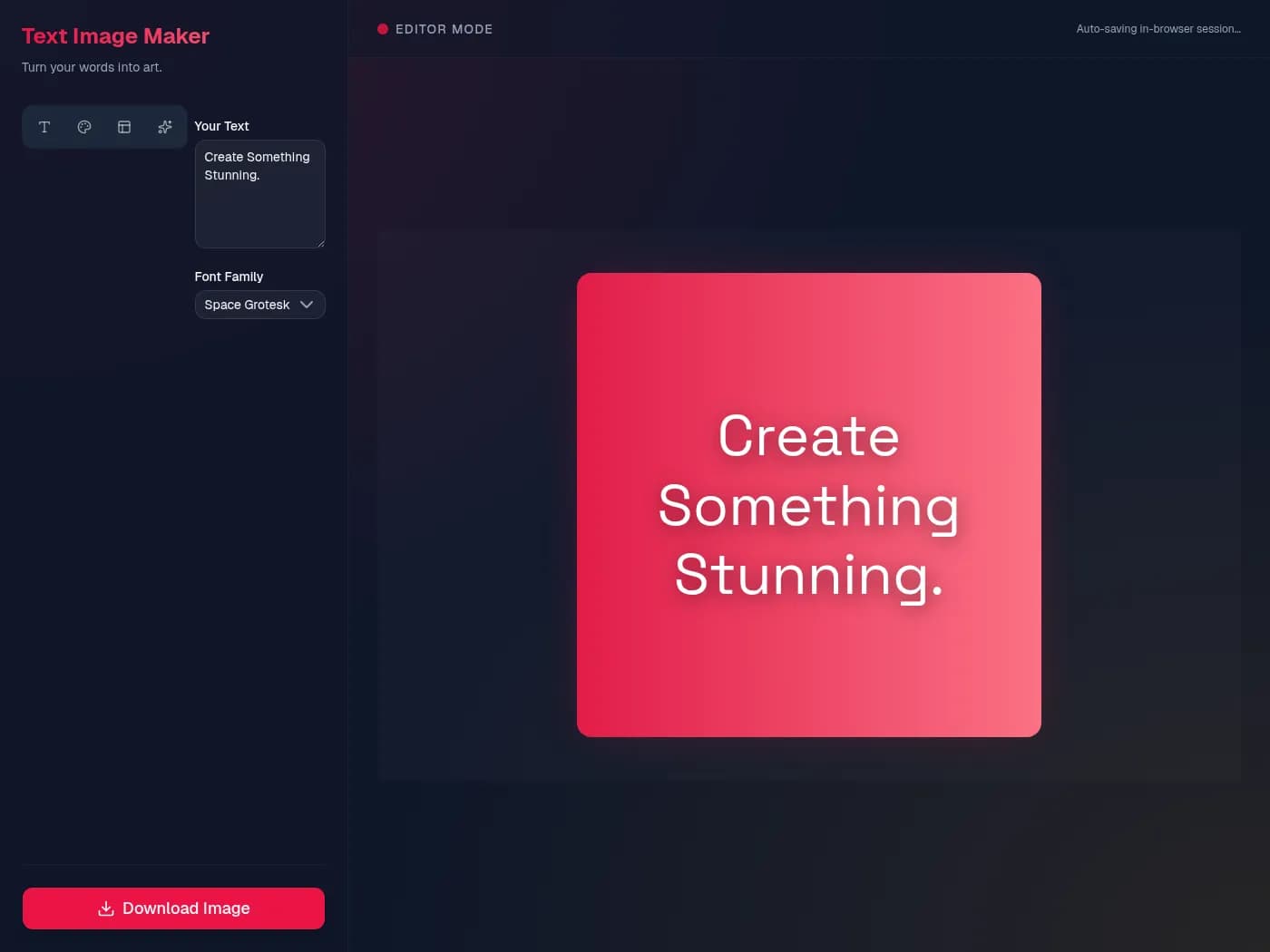 Text Image Maker