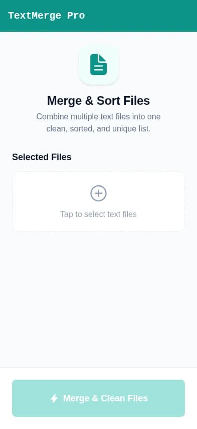 TextMerge Pro Android