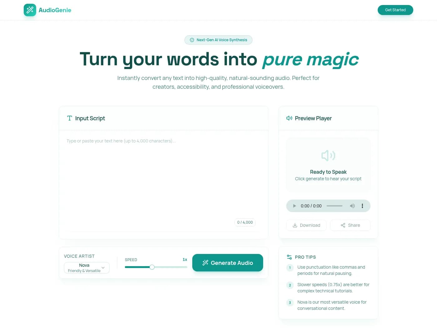 AudioGenie