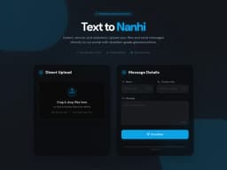 Text to Nanhi Portal