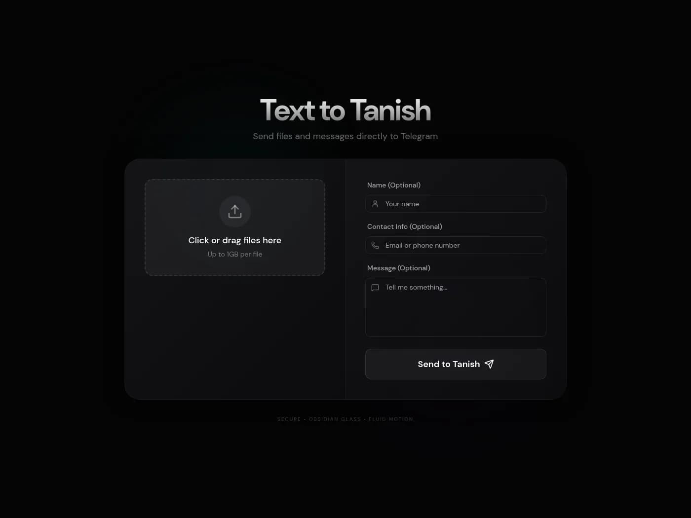Text to Tanish