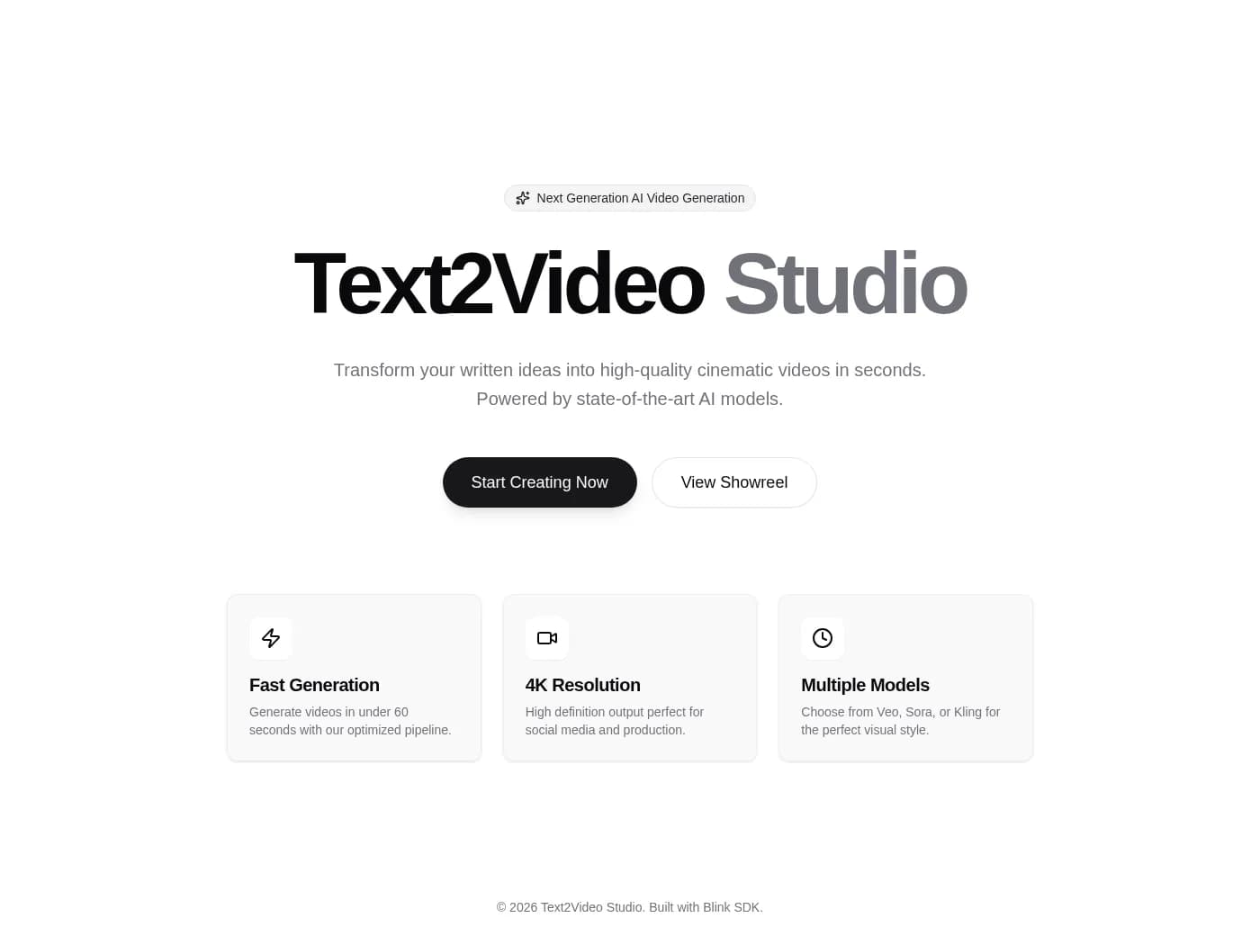 Text2Video Studio