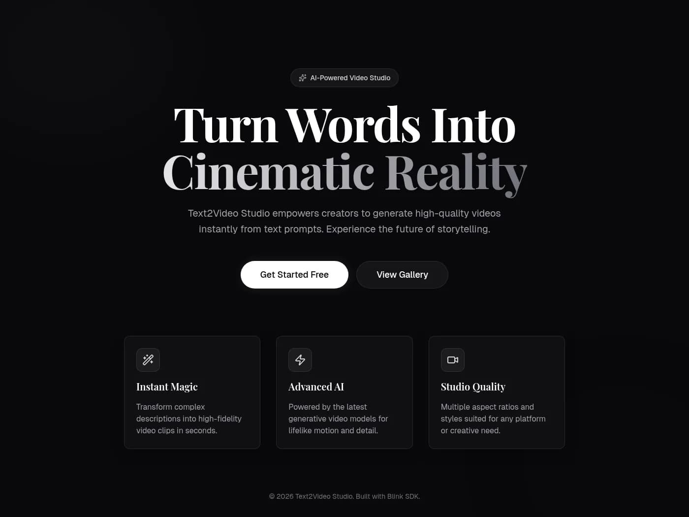 Text2Video Studio