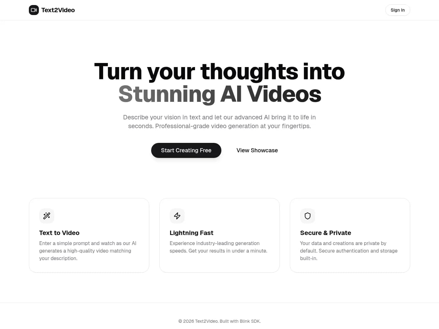 Text2Video Maker