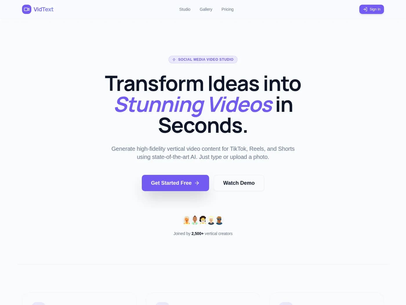 VidText Generator