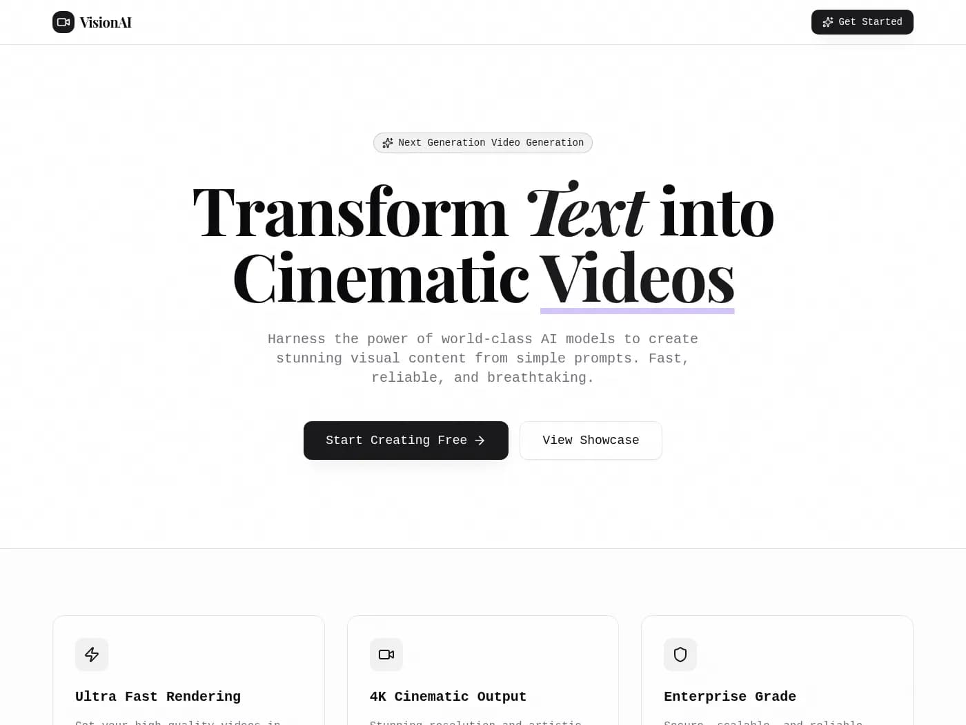 Text2Vid AI Creator