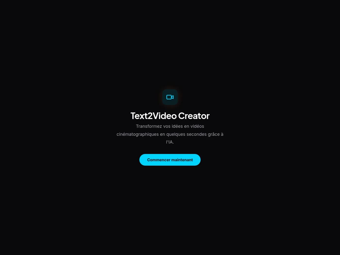Text2Video Creator