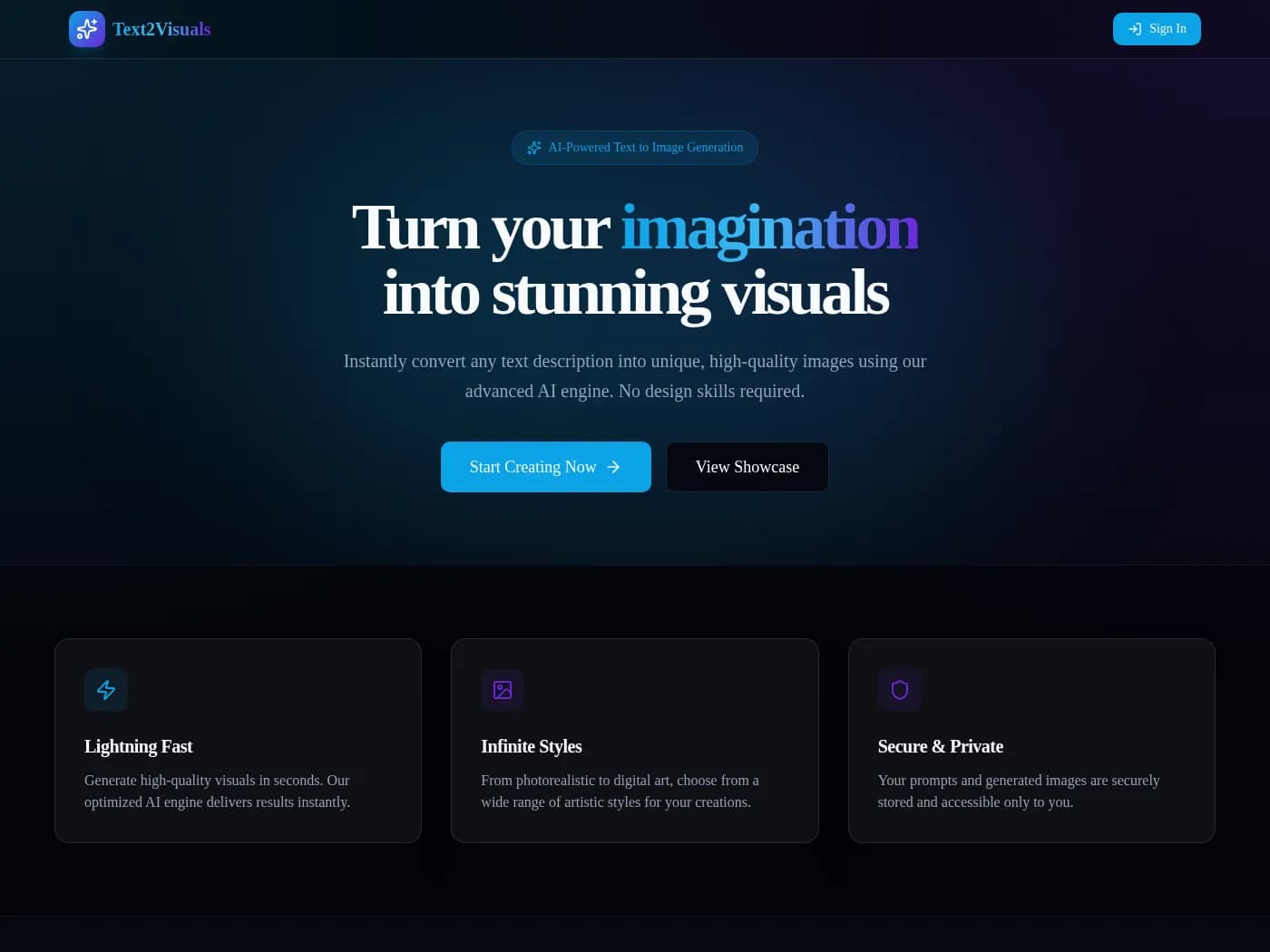 Text2Visuals