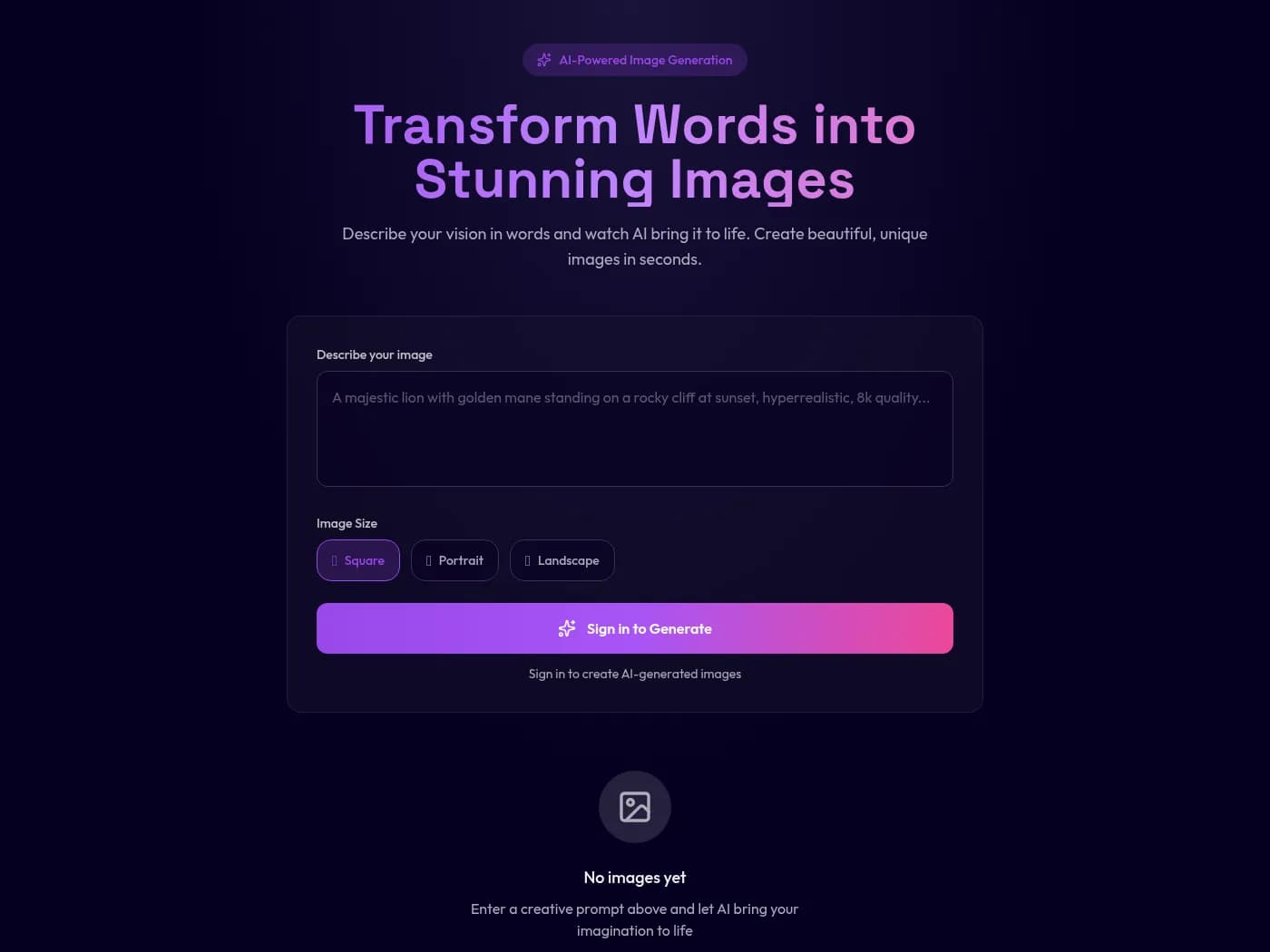 Text2Image AI