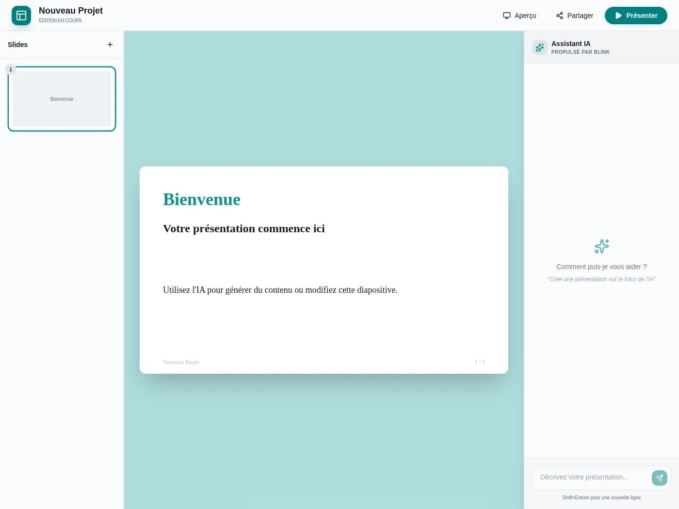 Text2Slides Generator