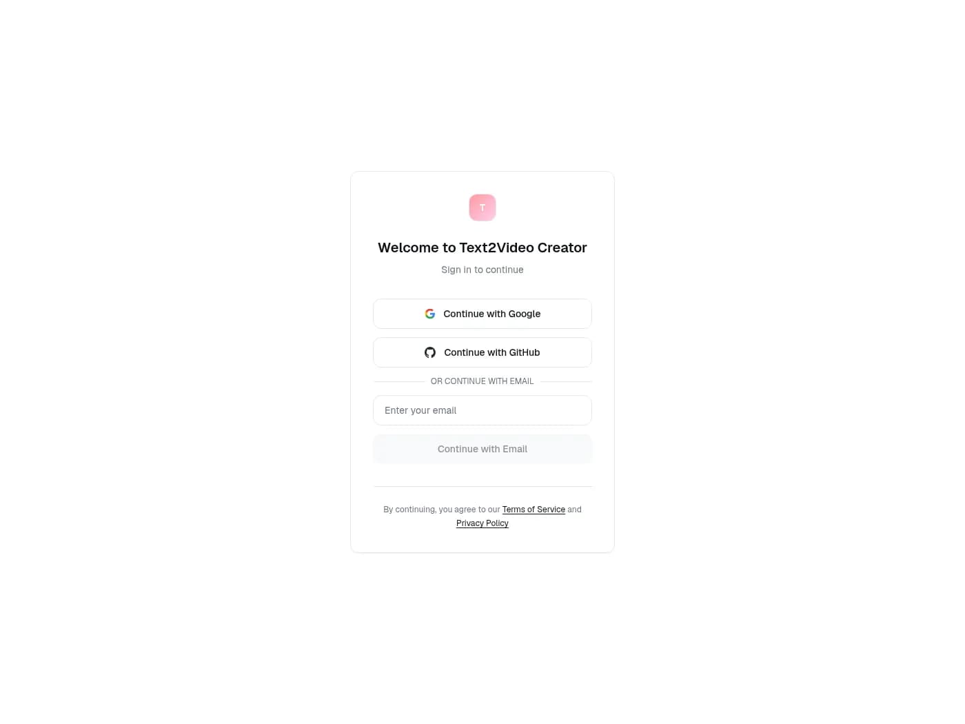 Text2Video Creator