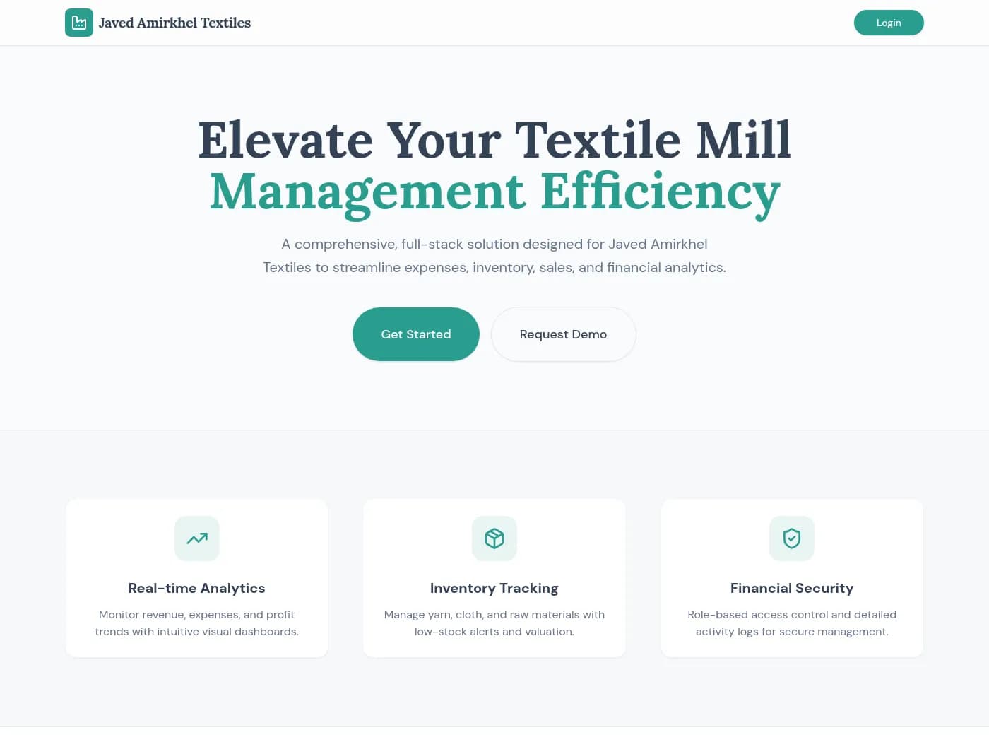 Textile Mill Manager