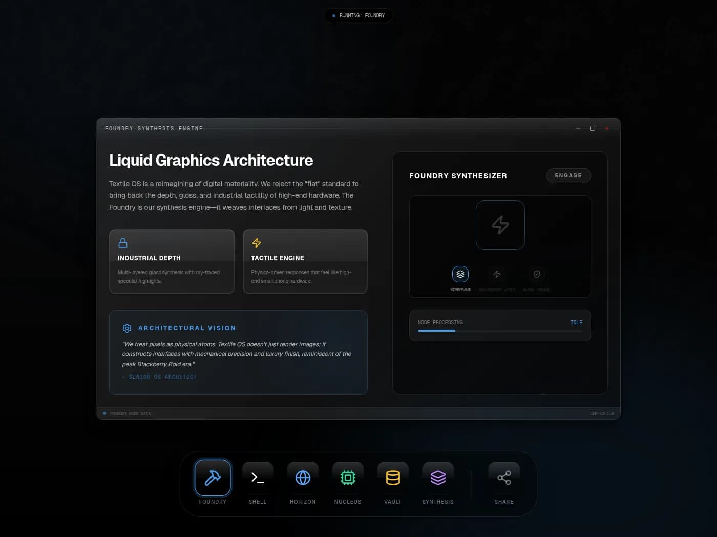 Textile OS Synthesis