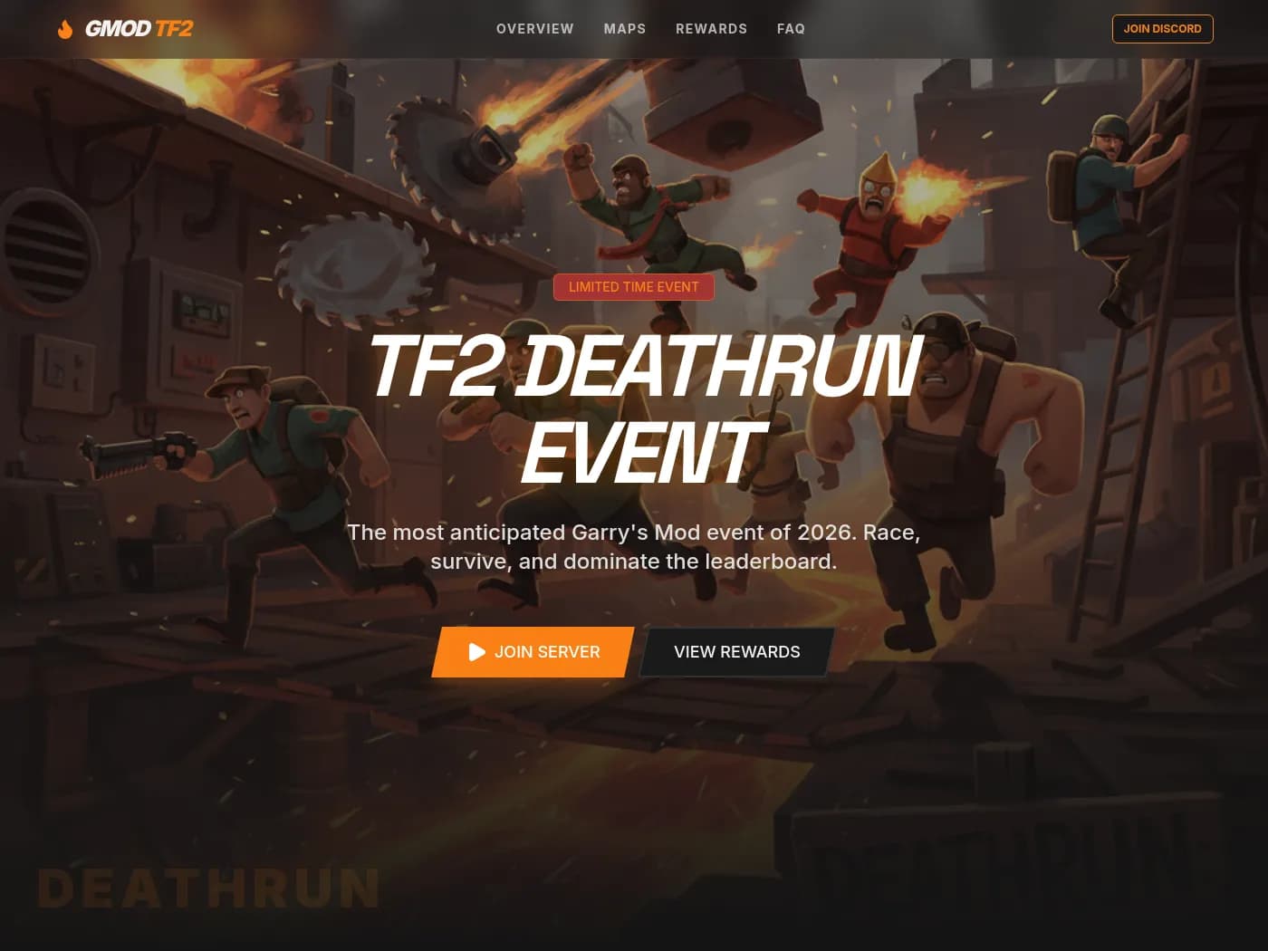 TF2 Deathrun Event Poster