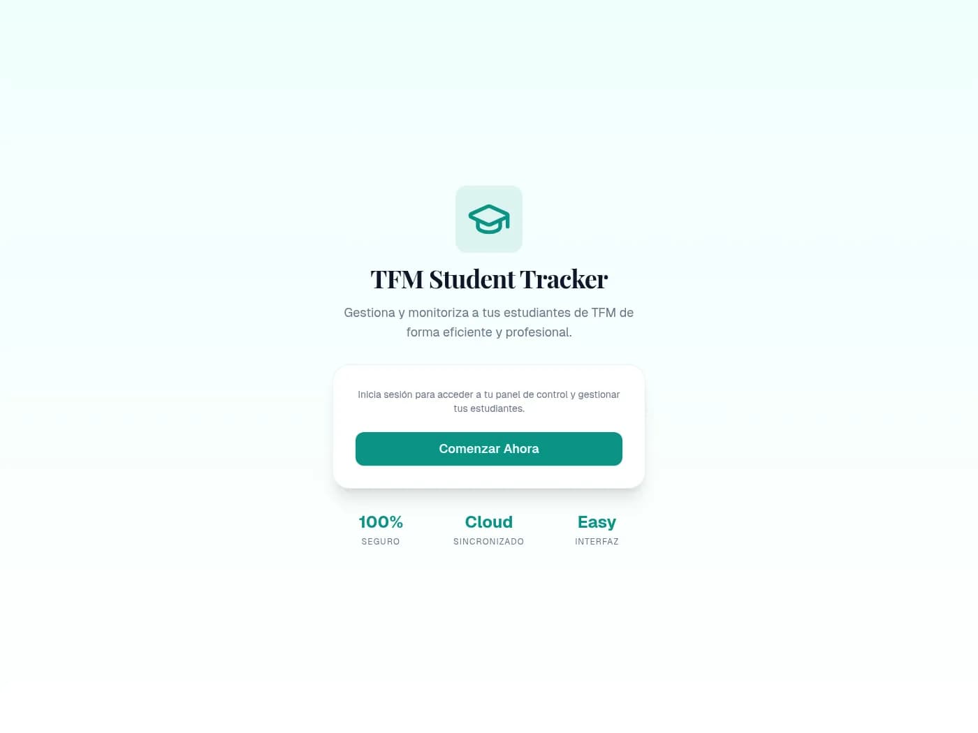 TFM Student Tracker