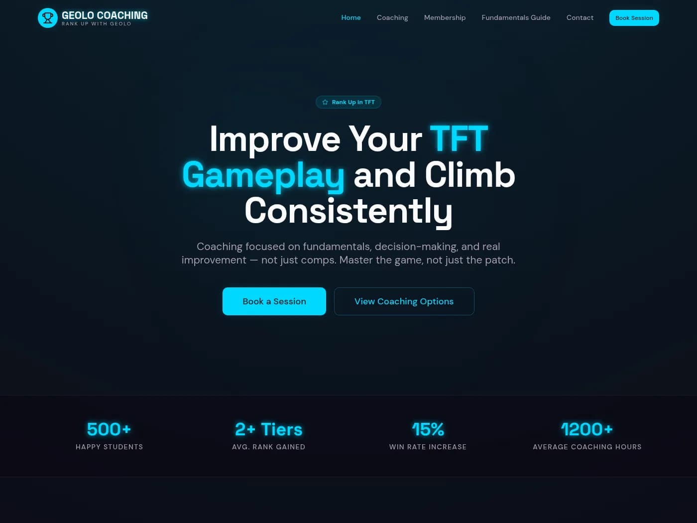TFT Coaching Hub