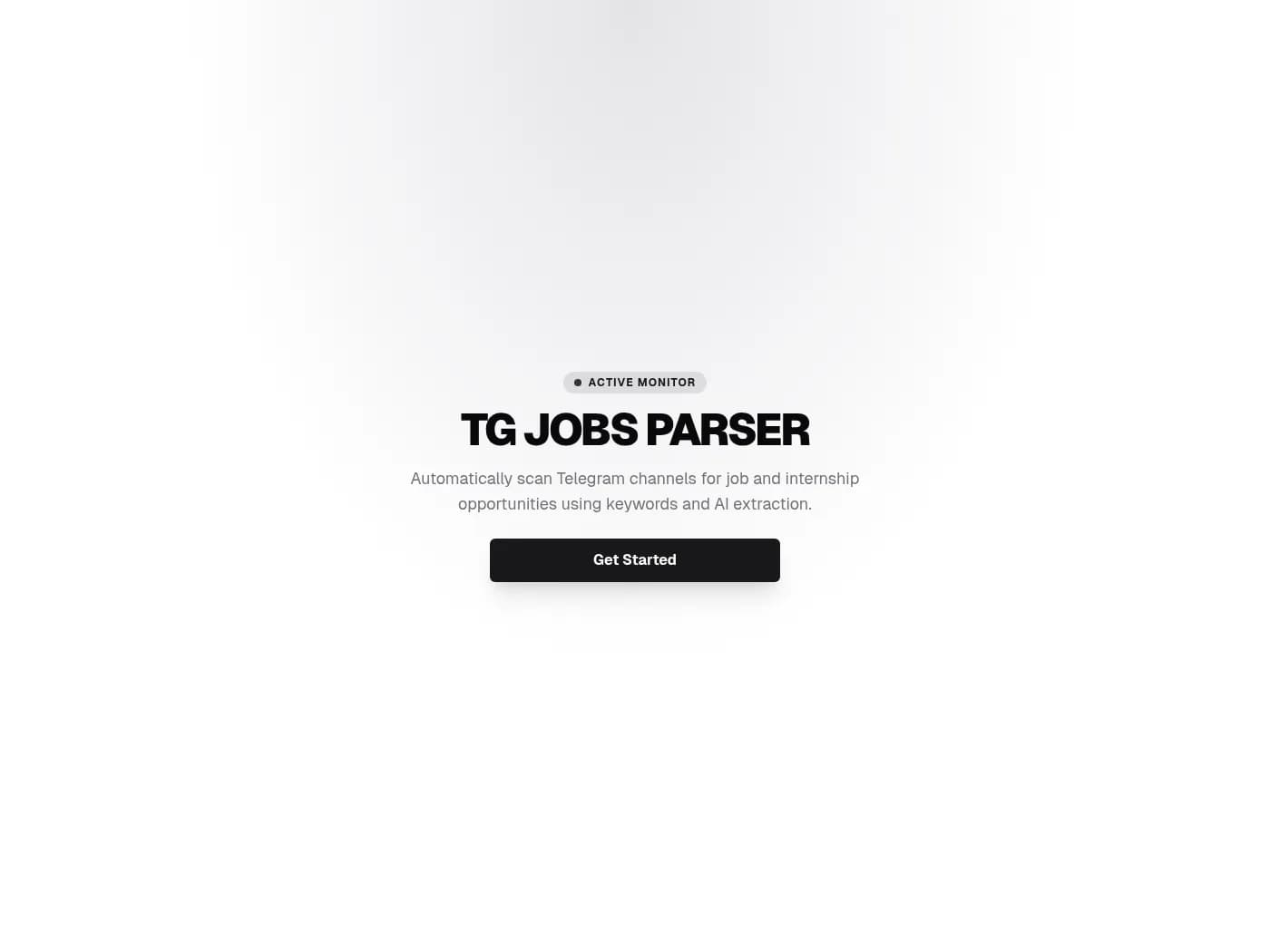 TG Jobs Parser
