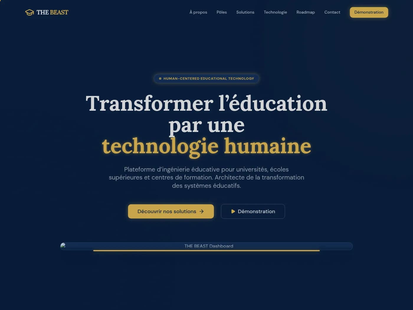 THE BEAST EduTech Site