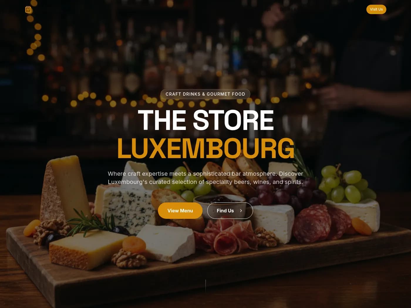 The Store Bar Website