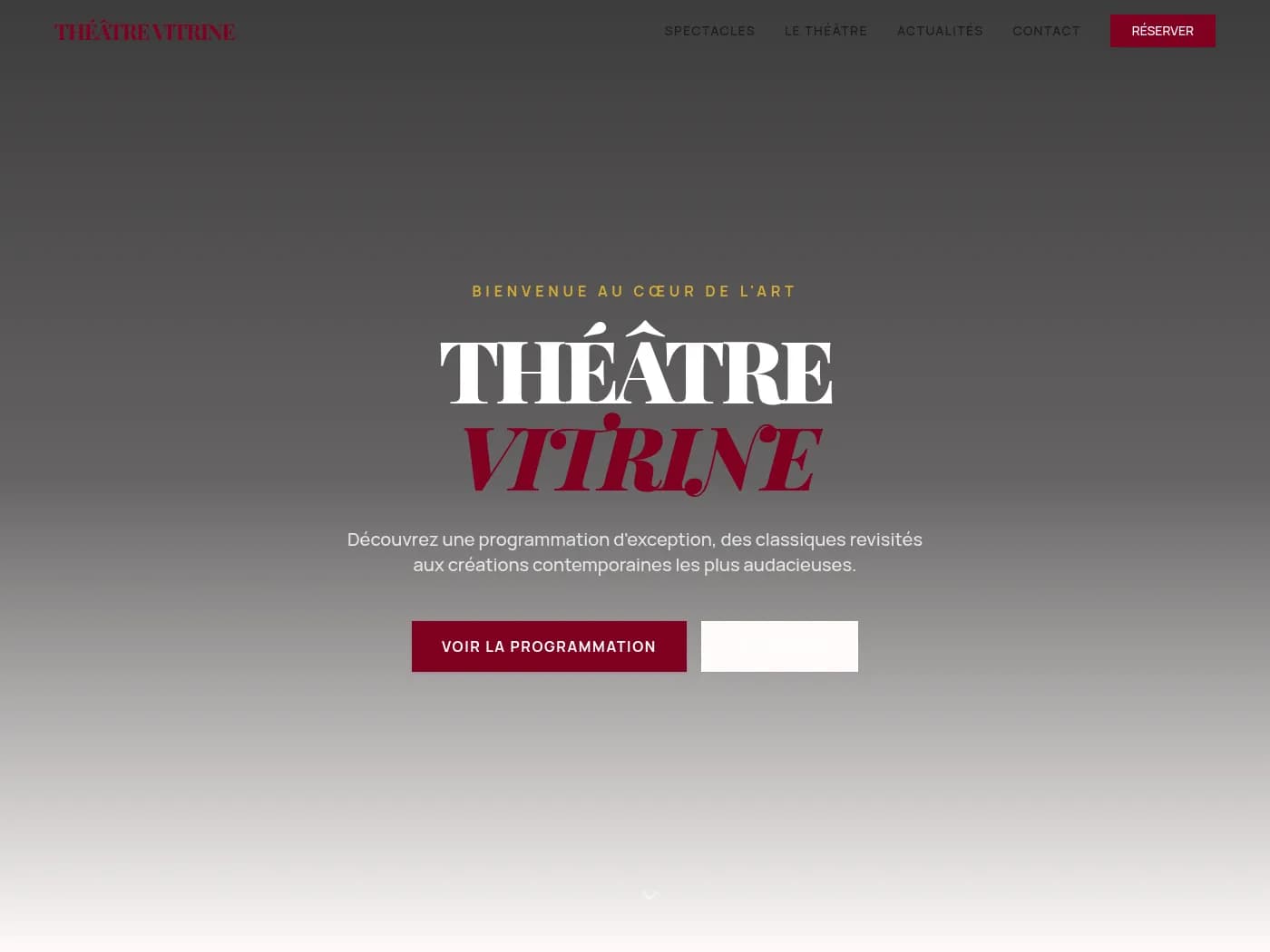 Théâtre Vitrine Site