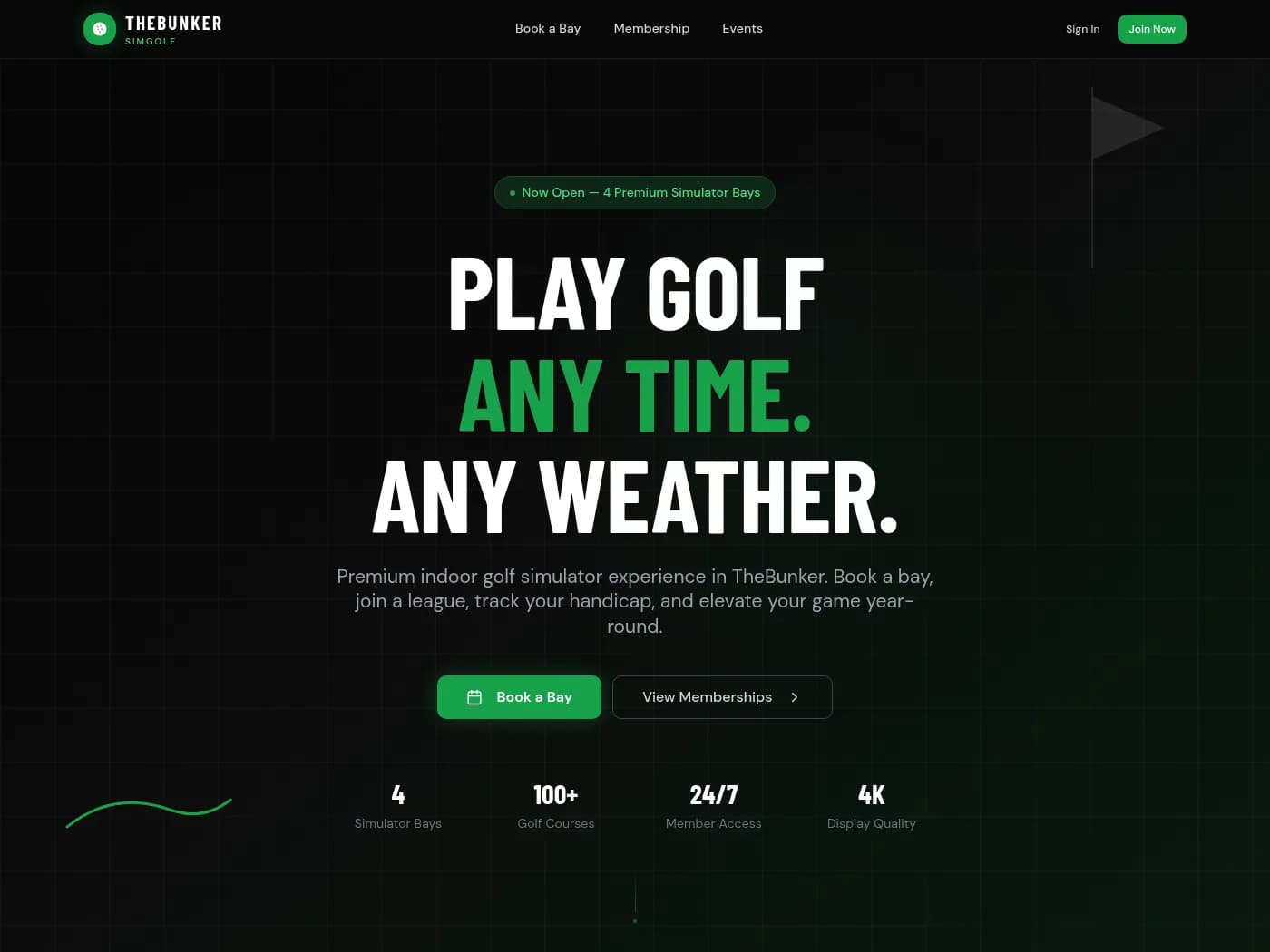 TheBunker Simgolf Portal
