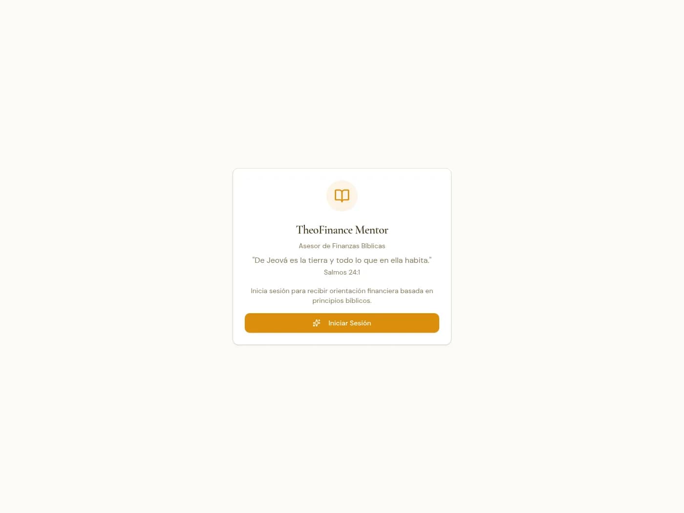 TheoFinance Mentor Bot