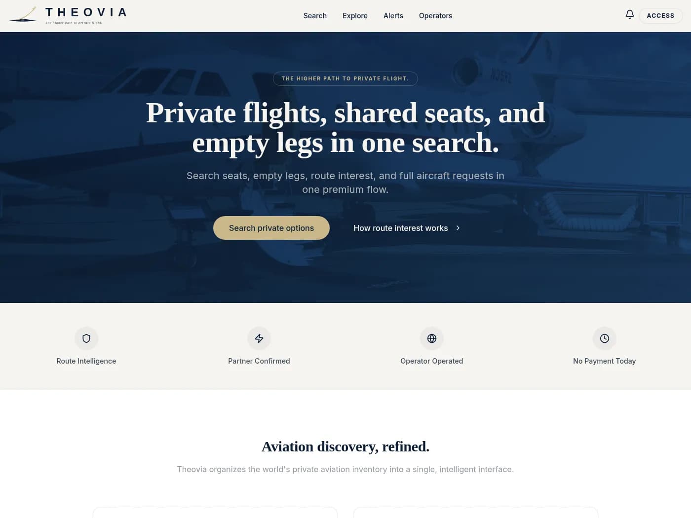 Theovia Aviation PWA