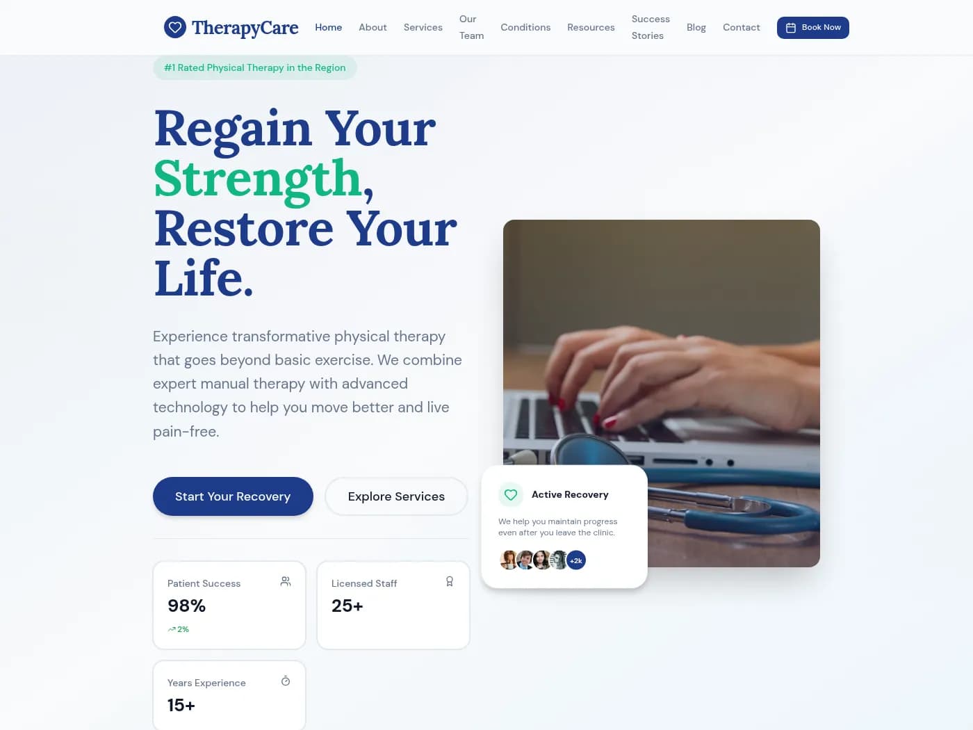 TherapyCare Web Portal