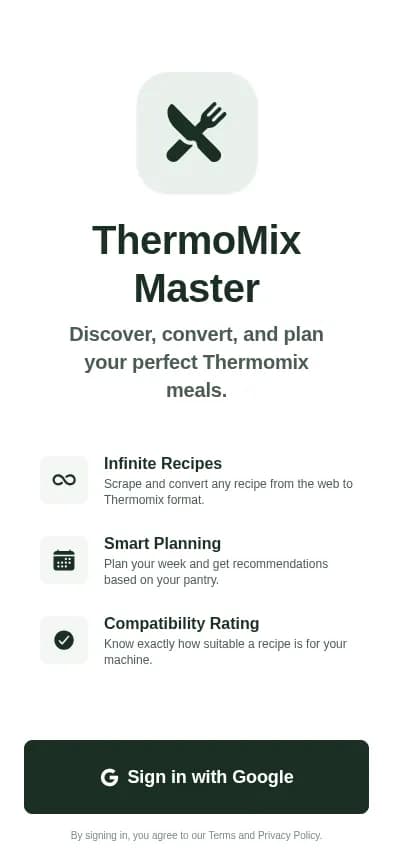 ThermoMix Recipe Master