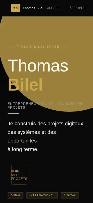 Thomas Bilel Space