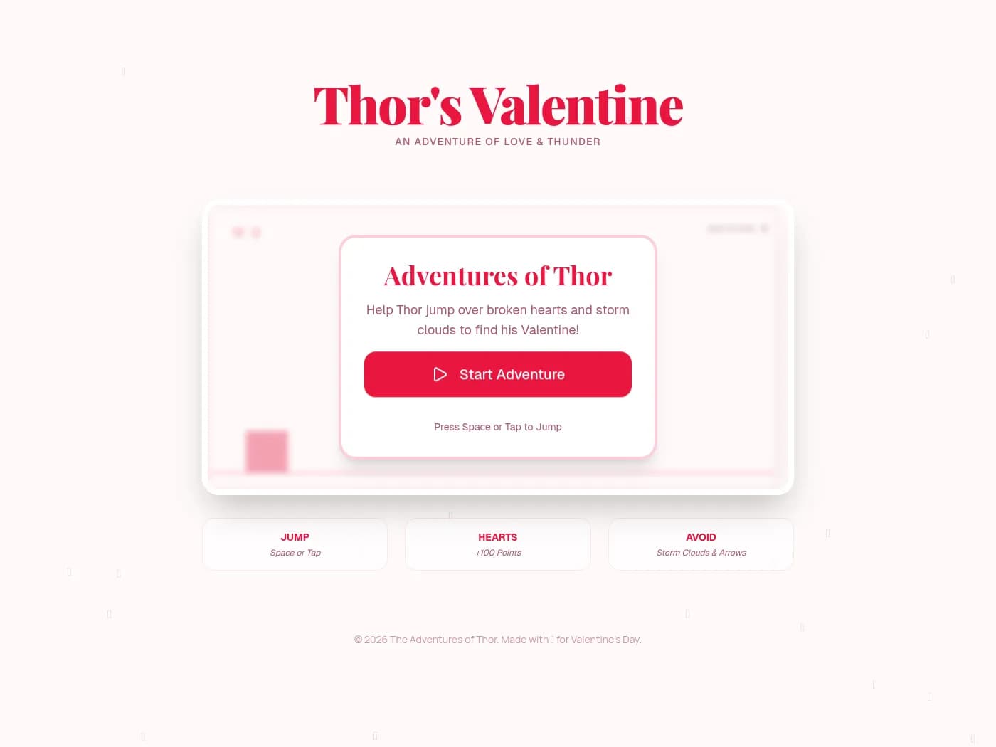 Thor's Valentine Runner