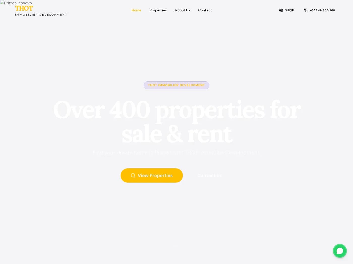 THOT Real Estate Portal