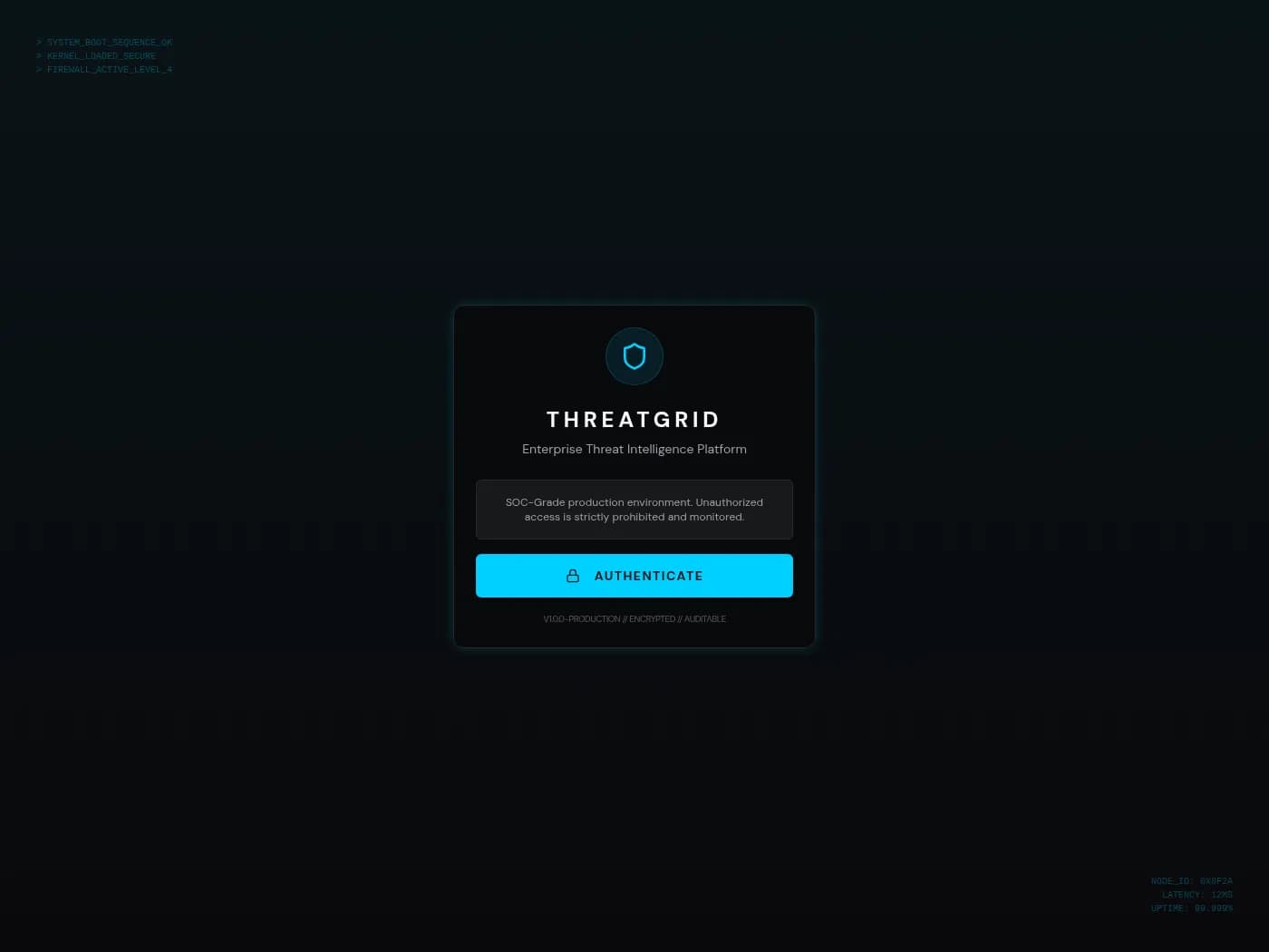 ThreatGrid Enterprise TI Platform