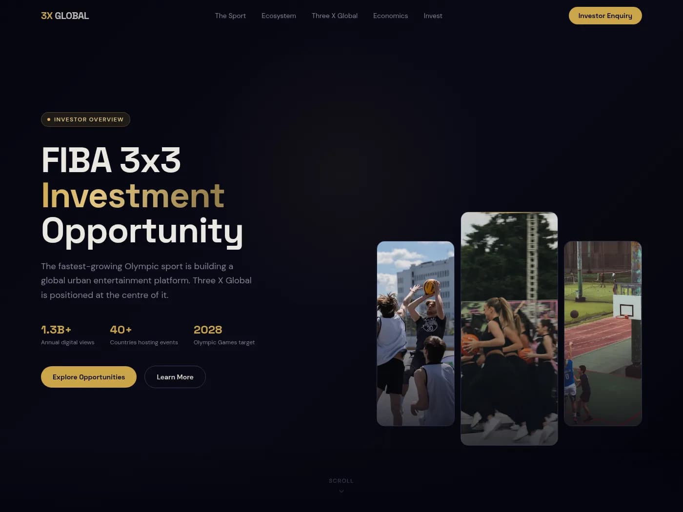 Three X Global Investor Hub