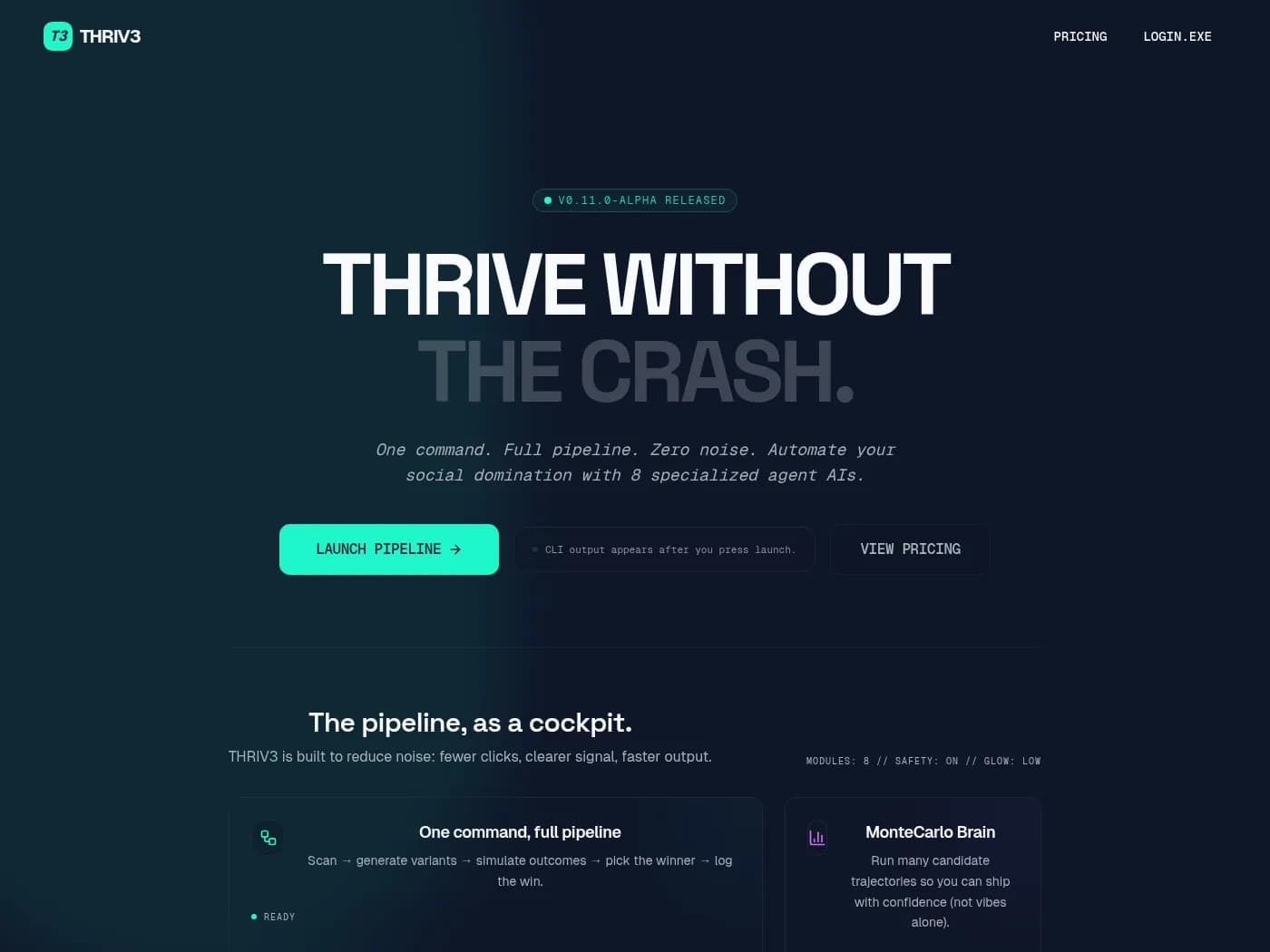 THRIV3 Pipeline Suite