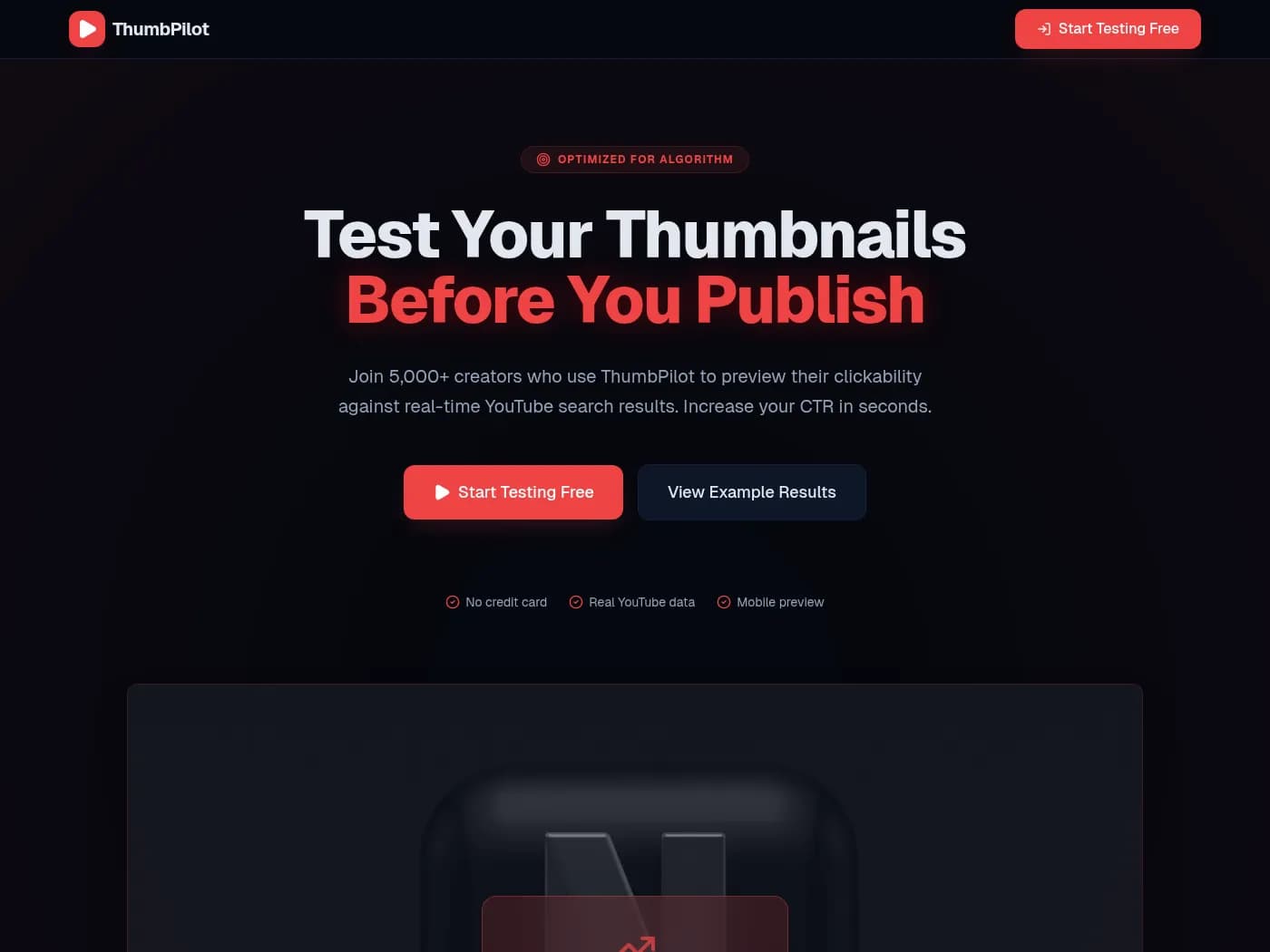 Thumbnail AB Tester