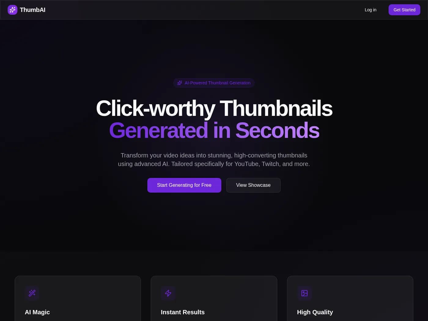 Thumbnail AI Maker