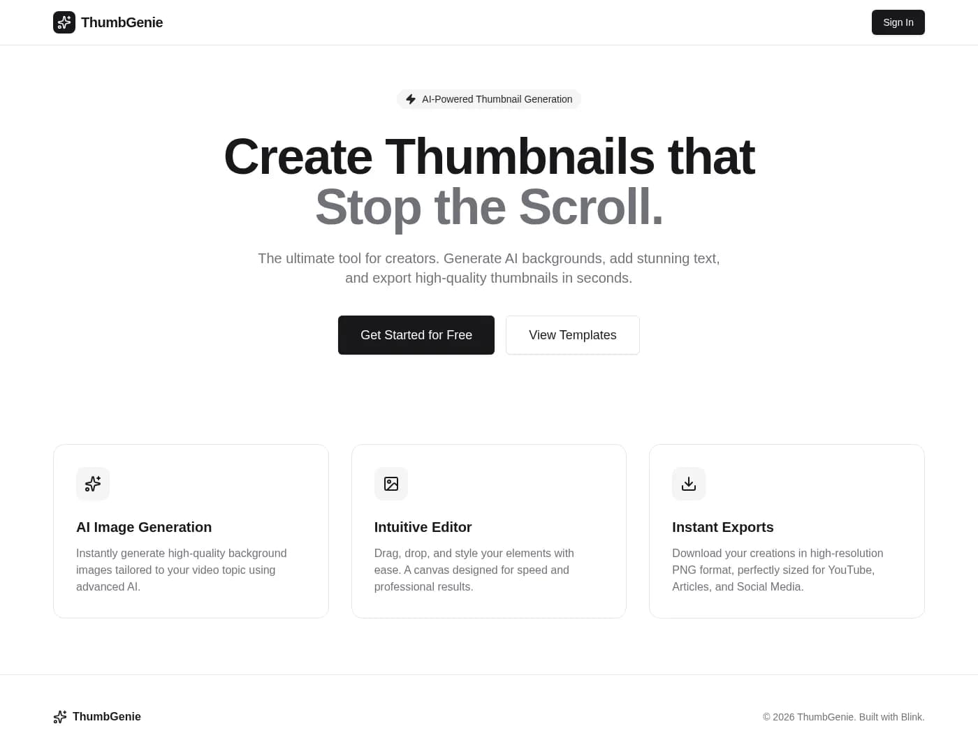 ThumbGenie