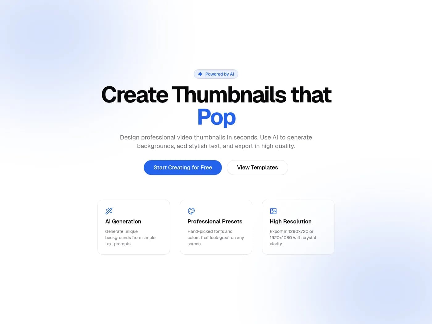 Thumbnail Creator