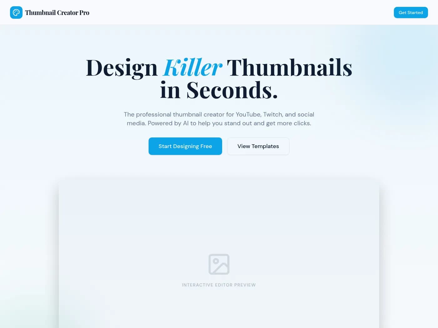 Thumbnail Creator Pro