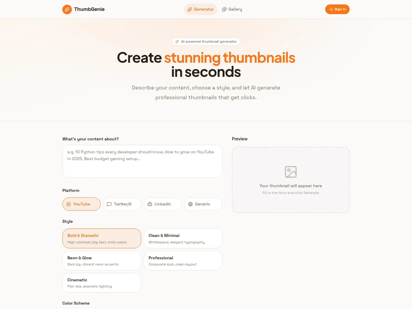 ThumbGenie