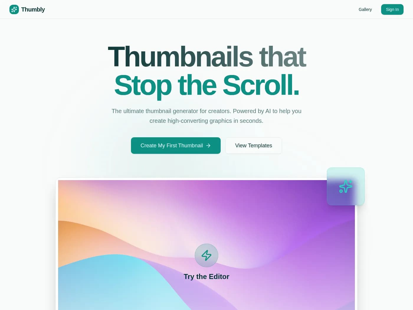 Thumbly Generator
