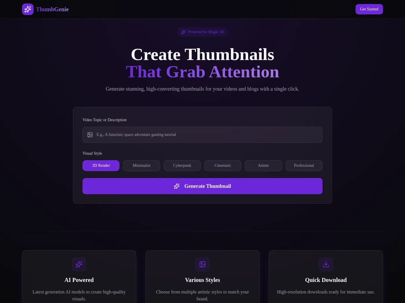 ThumbGenie