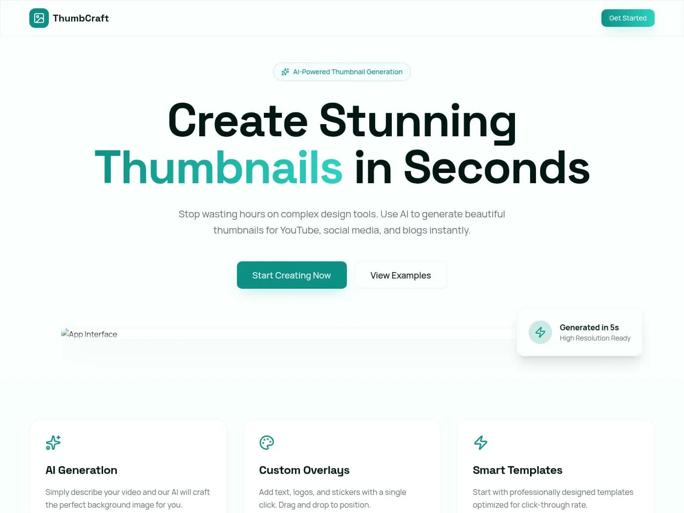 ThumbCraft Generator
