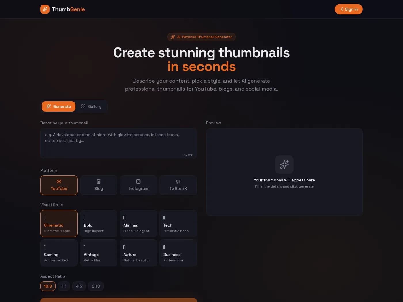 ThumbGenie
