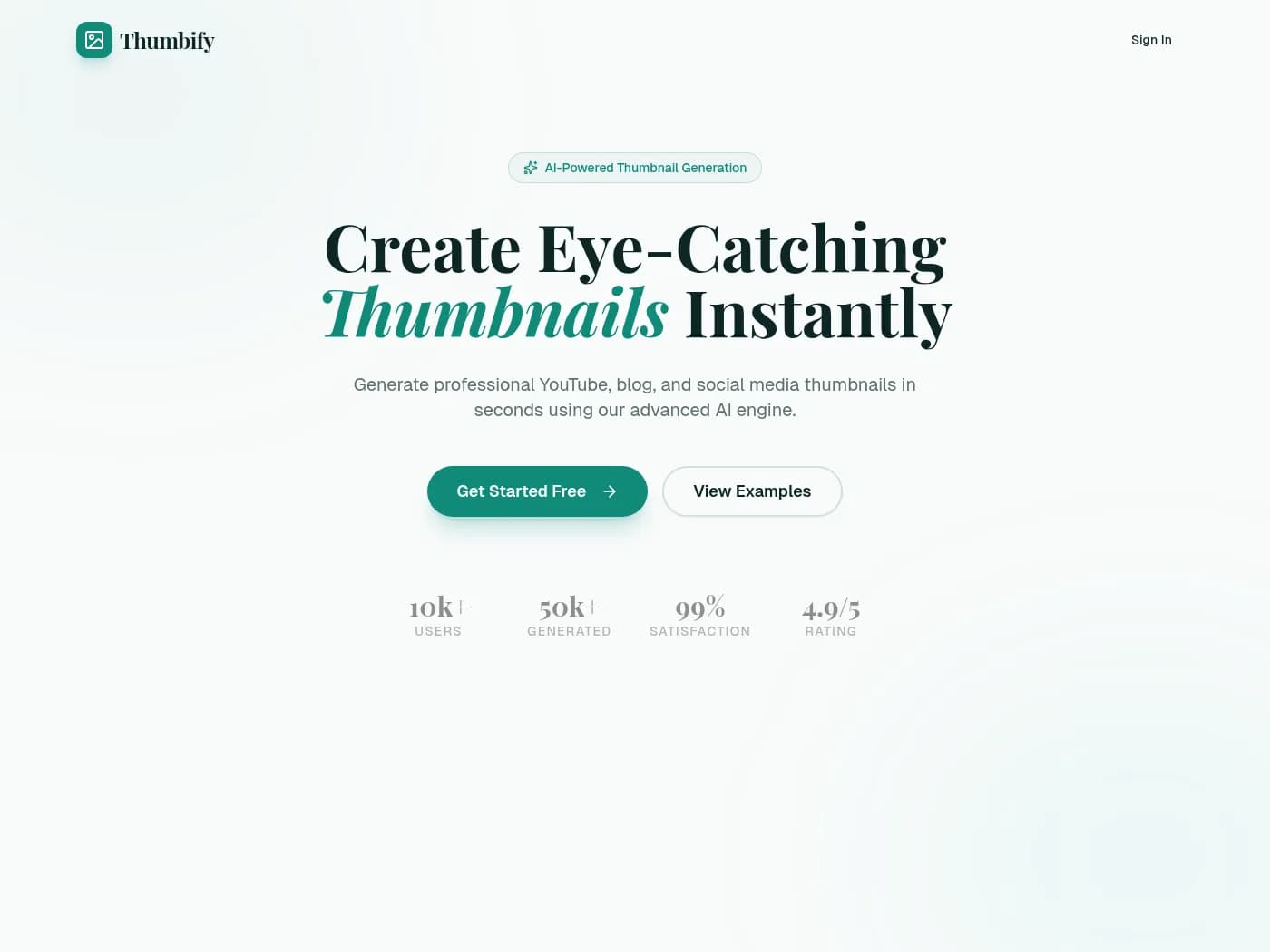 Thumbify Generator