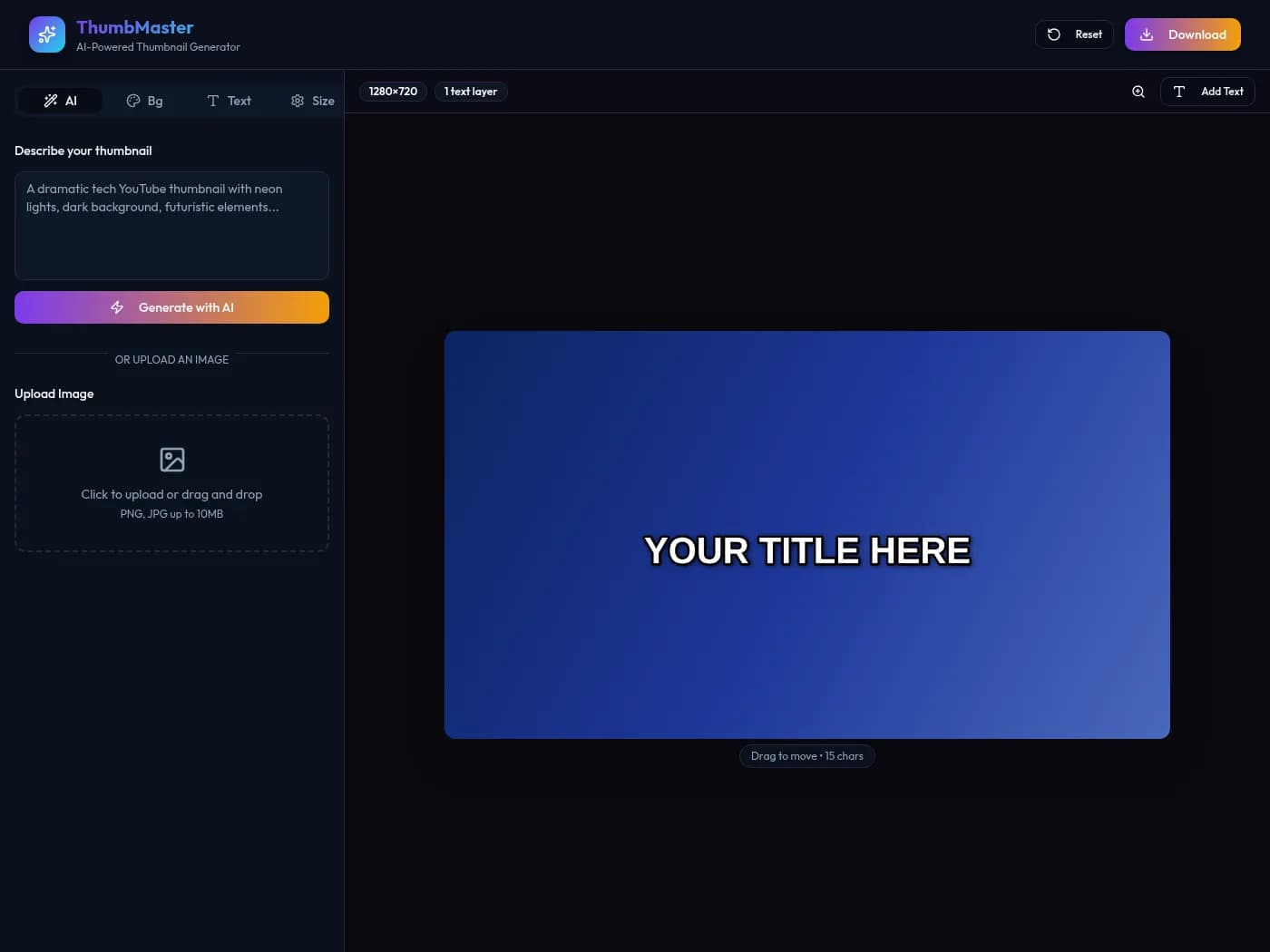 ThumbMaster Generator